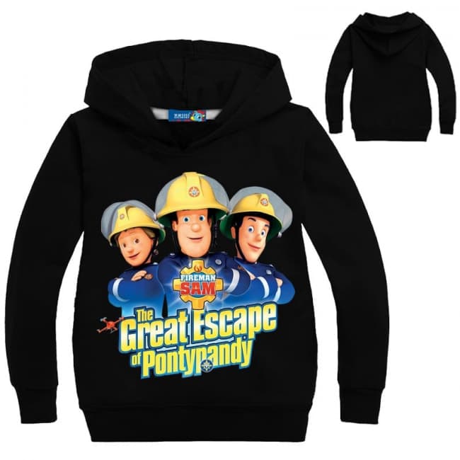 Fireman Sam Hoodie Hooded Sweatshirt | Toy Game Shop