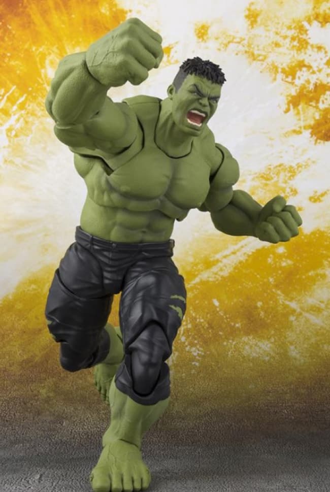 Tamashii Nations S.H.Figuarts Hulk Infinity War Action Figure | Toy ...