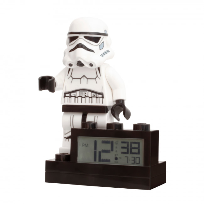 ClicTime Lego Star Wars Stormtrooper Alarm Clock | Toy Game Shop