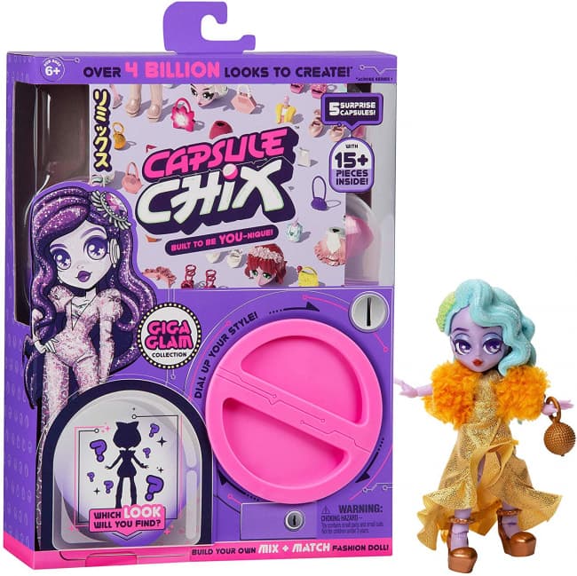Claire's Capsule Chix Girl's Capsule Chix Giga Glam Collection | Toy ...