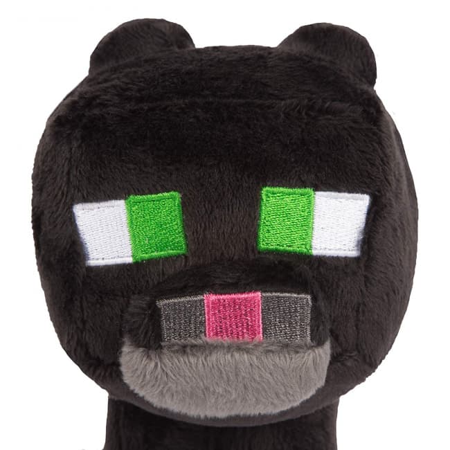 Minecraft Tuxedo Cat Plush Stuffed Toy 8 Inches | Toy Game Shop