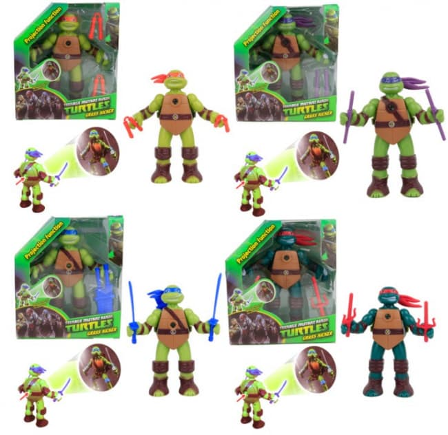 Teenage Mutant Ninja Turtles Basic Action Figure Four Pack | Toy Game Shop