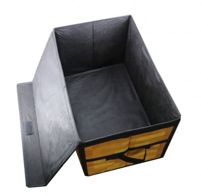Minecraft Collabsible Storage Box Treasure Chest | Toy Game Shop