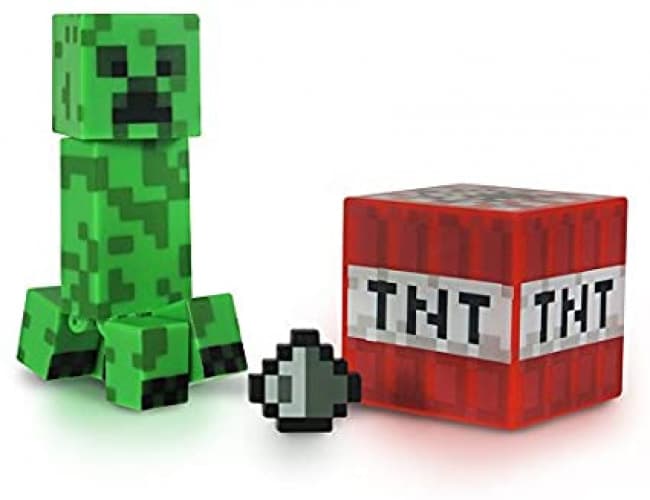 Minecraft Series 1 Creeper Action Figure Overworld | Toy Game Shop