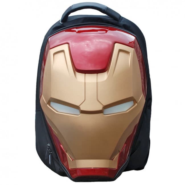 3D Iron Man Backpack With Light Eye Effect | Toy Game Shop