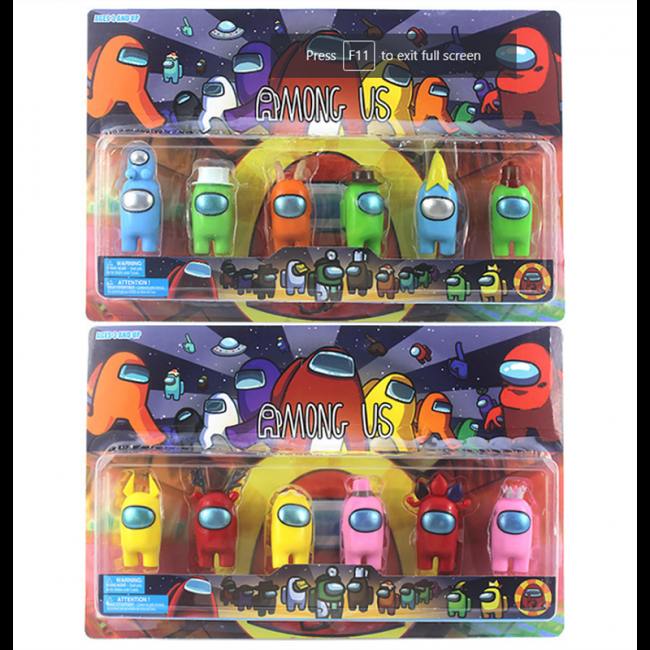 Among Us 12 pcs Figure Set | Toy Game Shop