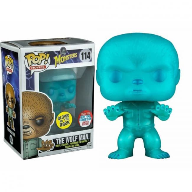 Funko Pop The Wolfman Glow in The Dark #114 Vinyl Figure | Toy Game Shop