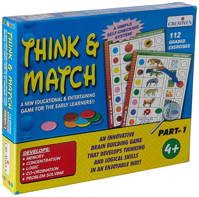 Think And Match Part 1 Educational Game | Toy Game Shop