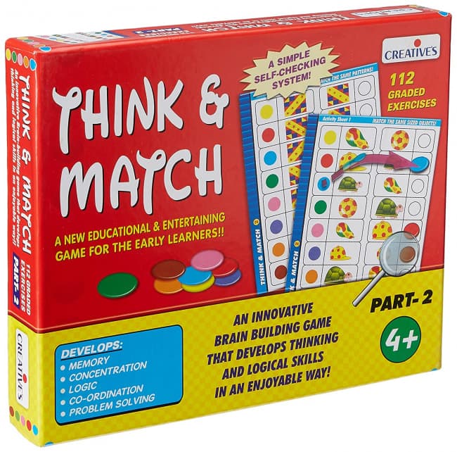 Think And Match Part 2 Educational Game | Toy Game Shop