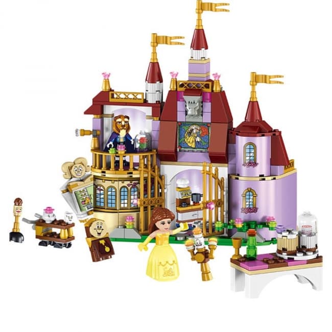 Disney Princess Belle's Enchanted Castle Princess Building Kit | Toy ...