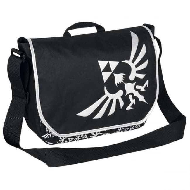 Bioworld Legend of Zelda Messenger Bag Standard Black | Toy Game Shop