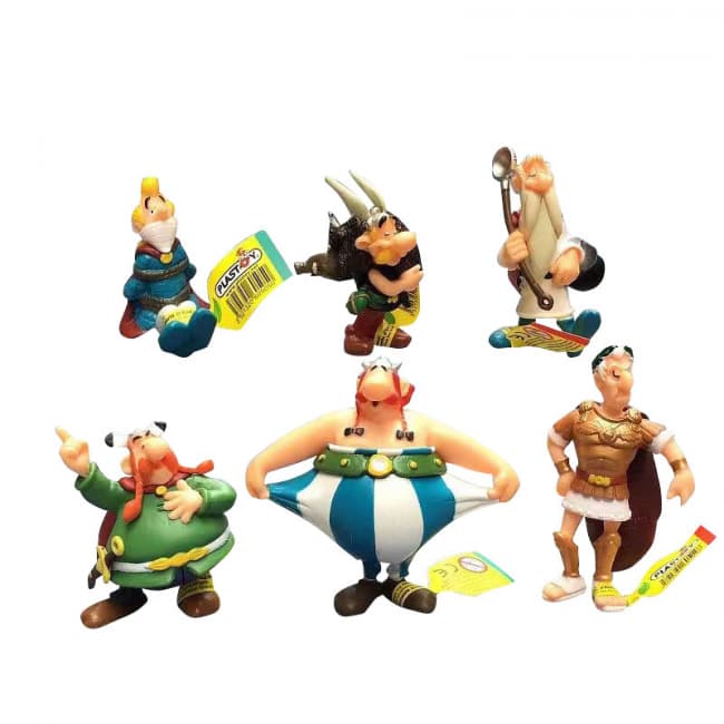The Adventures of Asterix Toy Figure Set 6pcs | Toy Game Shop