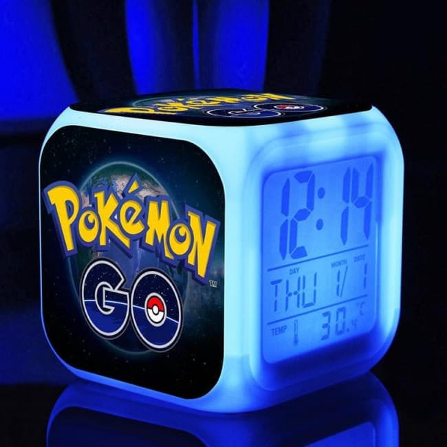 Pokemon Go Clock Night Light | Toy Game Shop