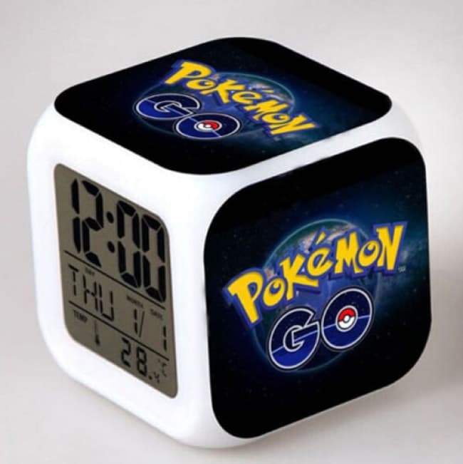 Pokemon Go Clock Night Light | Toy Game Shop