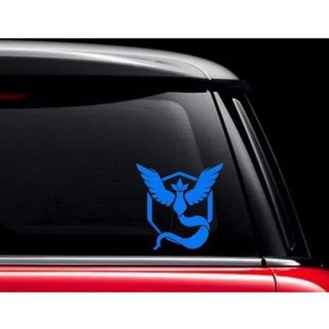 Pokemon Go Blue Team Mystic Window Decal | Toy Game Shop
