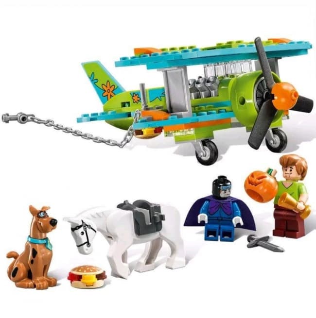 Scooby-Doo 75901 Mystery Plane Adventures Brick Building Kit | Toy Game ...