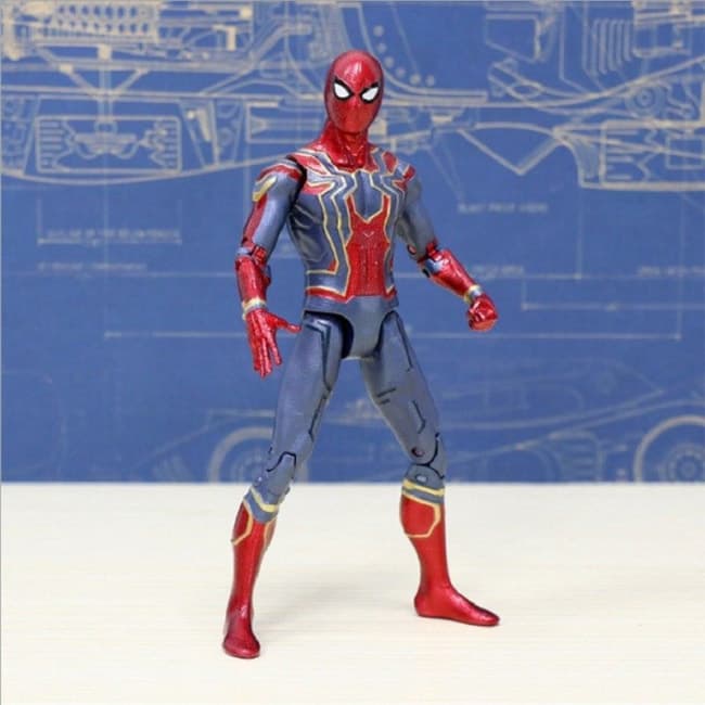 20cm Collectible Iron Spider Man Action Figure | Toy Game Shop