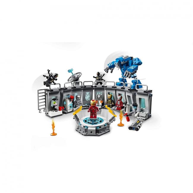 Marvel Avengers Iron Man Hall of Armor Building Kit Brick Set | Toy ...
