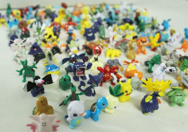 Complete Pokemon Collection Plastic Model 168 Characters (2-5 cm, 1-1. ...
