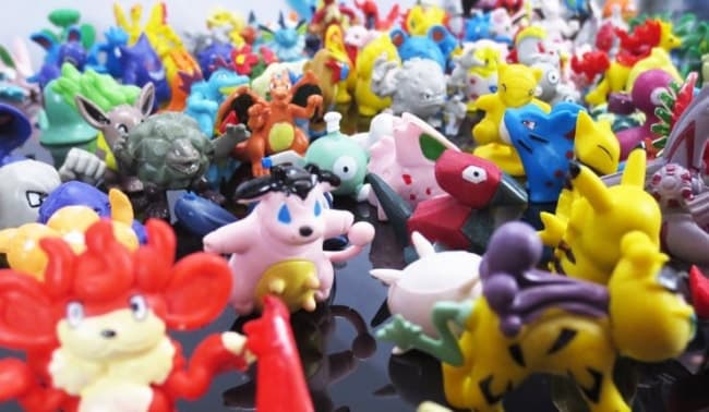 Complete Pokemon Collection Plastic Model 168 Characters (2-5 cm, 1-1. ...