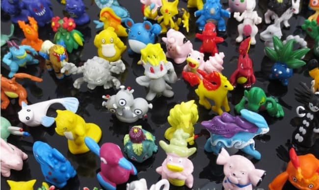 Complete Pokemon Collection Plastic Model 168 Characters (2-5 cm, 1-1. ...