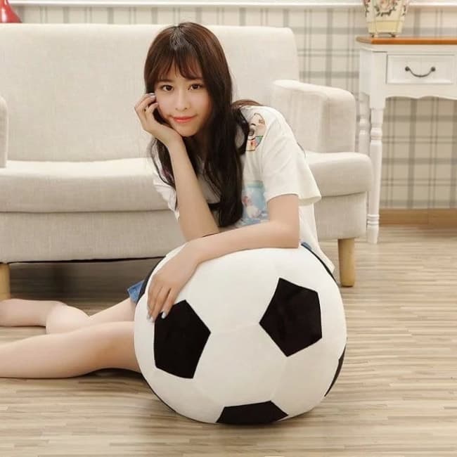 Giant Plush Soccer Ball Football 45cm 1.5ft | Toy Game Shop