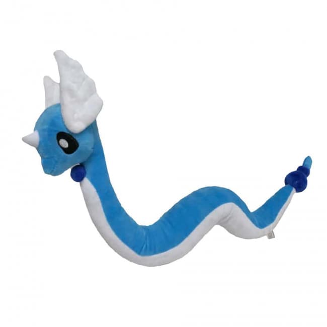 Pokemon Go Dragonair Blue Snake Cosplay Plush Anime 27 inches 70cm ...