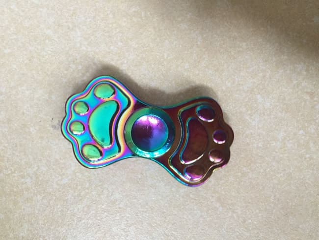 Dog Paw Shaped Fidget Spinner | Toy Game Shop