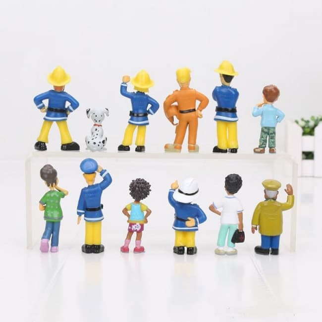 Fireman Sam 12pc Toy Figure Set | Toy Game Shop