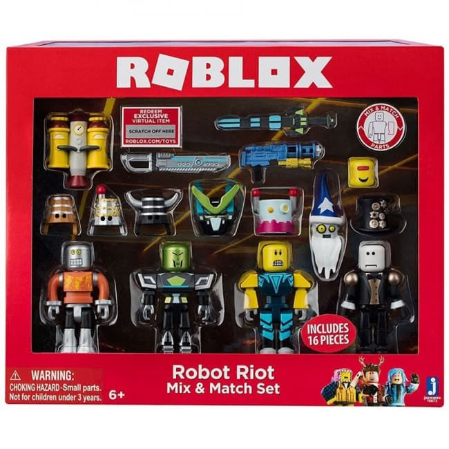 Roblox Mix and Match Figure 4 Pack, Robot Riot | Toy Game Shop
