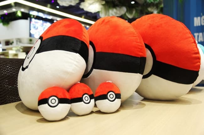 Pokeball Plush Toy Pillow 38cm 1.25ft | Toy Game Shop