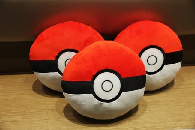 Pokeball Plush Toy Pillow 38cm 1.25ft | Toy Game Shop
