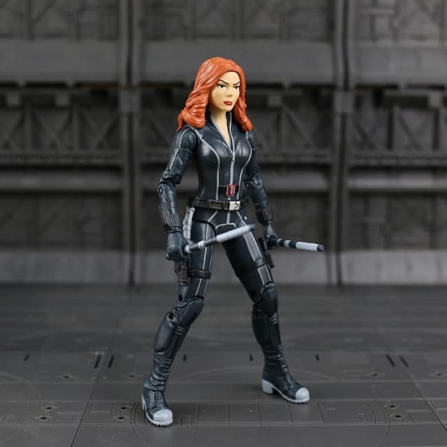 34cm Collectible Black Widow Action Figure | Toy Game Shop