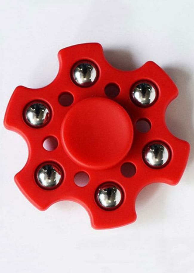 6 Side Ball Bearing Fidget Spinner | Toy Game Shop